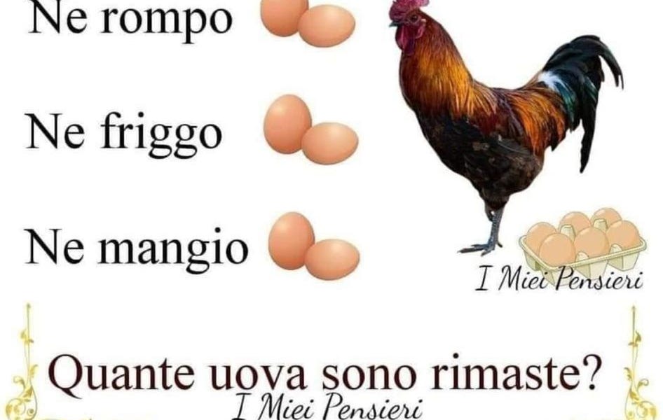 Problem solving all’italiana - solution!