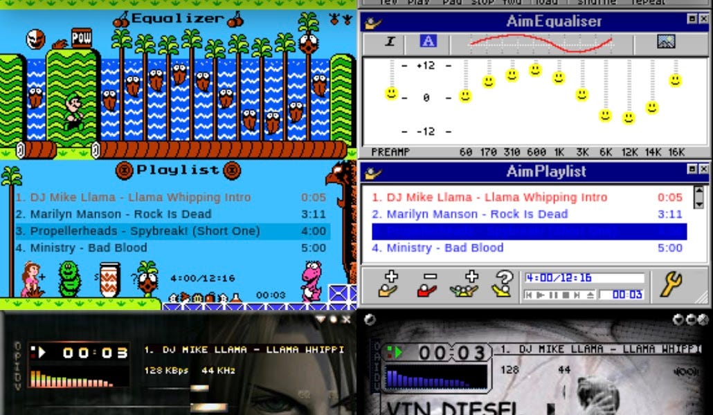 The Winamp Skin edition - by Noah Brier