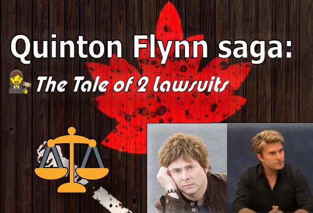 The Quinton Flynn saga - A Tale of Two Lawsuits