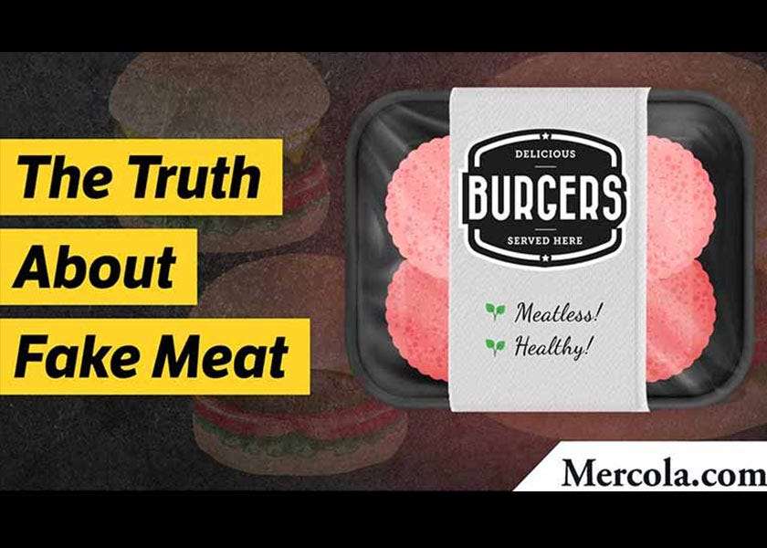 Fake Meat Is Junk Food - by Dr. Joseph Mercola