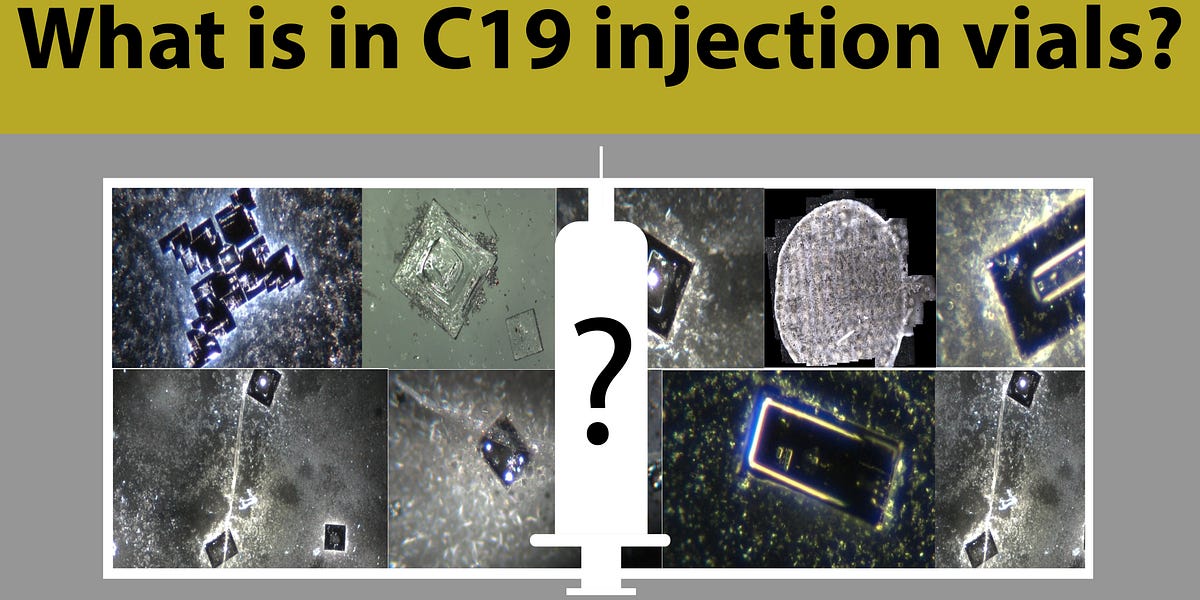 WHAT is in C19 injection vials? Experts speak