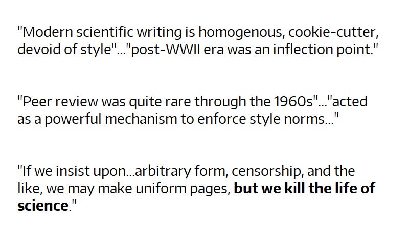 Research Papers Used to Have Style. What Happened?