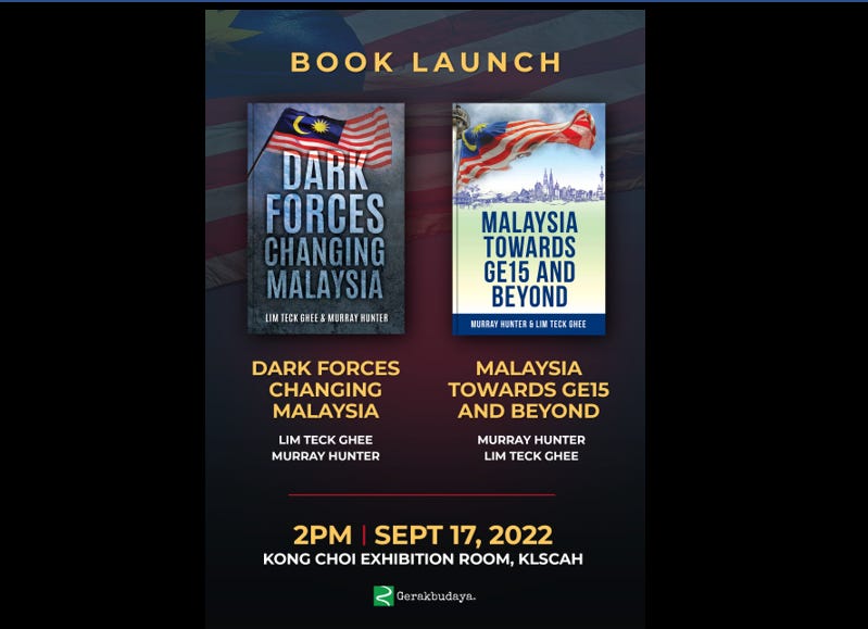 See you at the book launch - Murray Hunter