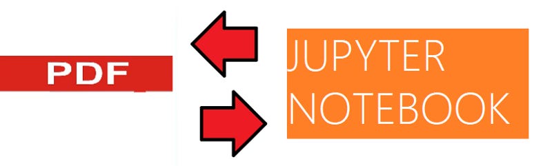 Jupyter Notebook to PDF in a few lines