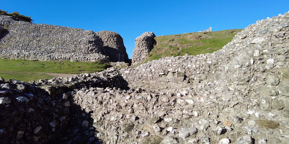 The History of Old Sarum Castle - by Roland Millward