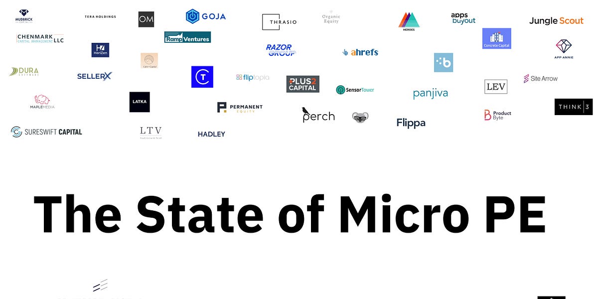 The State of Micro Private Equity - by Mario Gabriele
