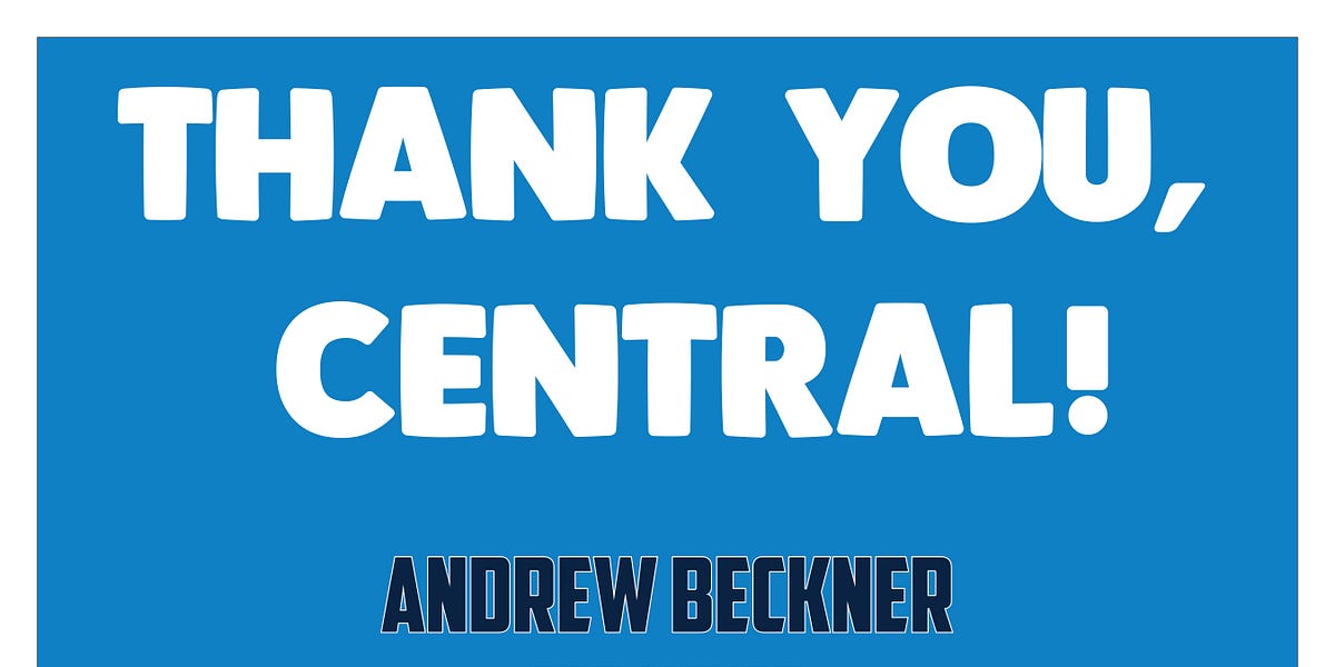 The Road Ahead - by Andrew J Beckner - Andrew4Central