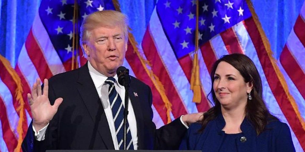 Donald Trump Could Take Down Ronna Romney McRINO But He "Likes" Her Too ...