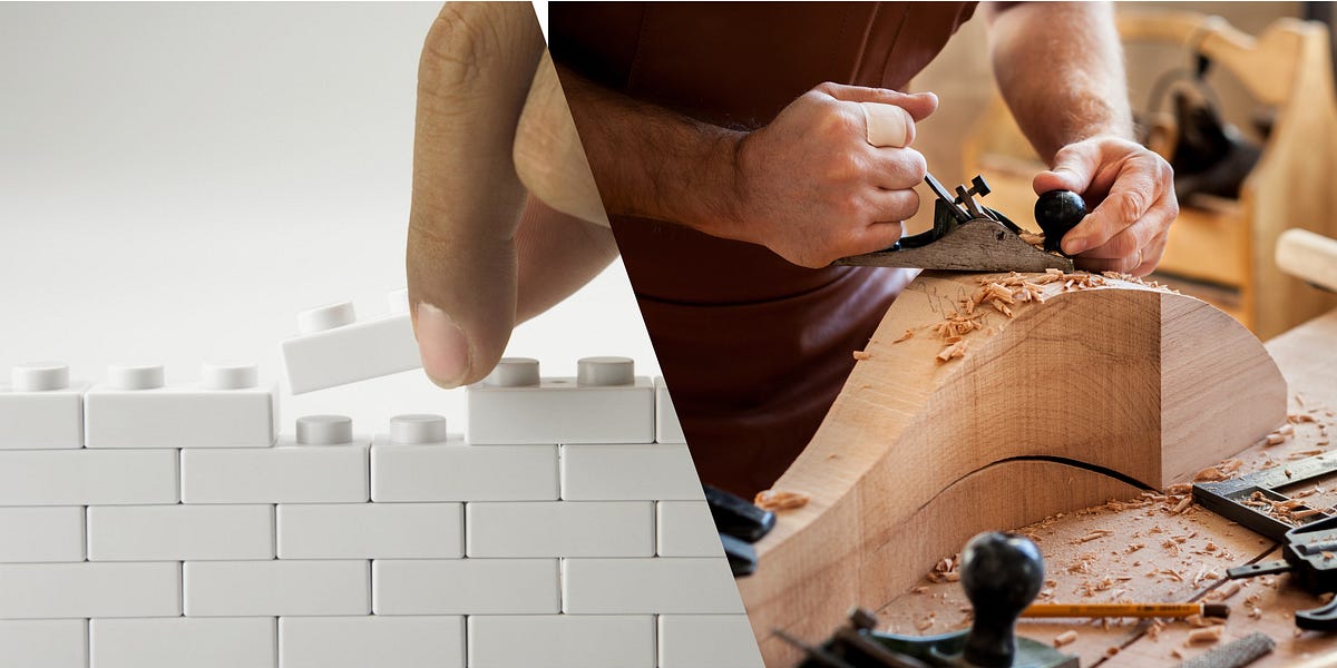 Lego Mindset vs. Woodworking Mindset - by Scott Stevenson