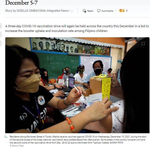 Philippines Updates: Wasted Jabs. New Drive Focusing on Jabbing ...