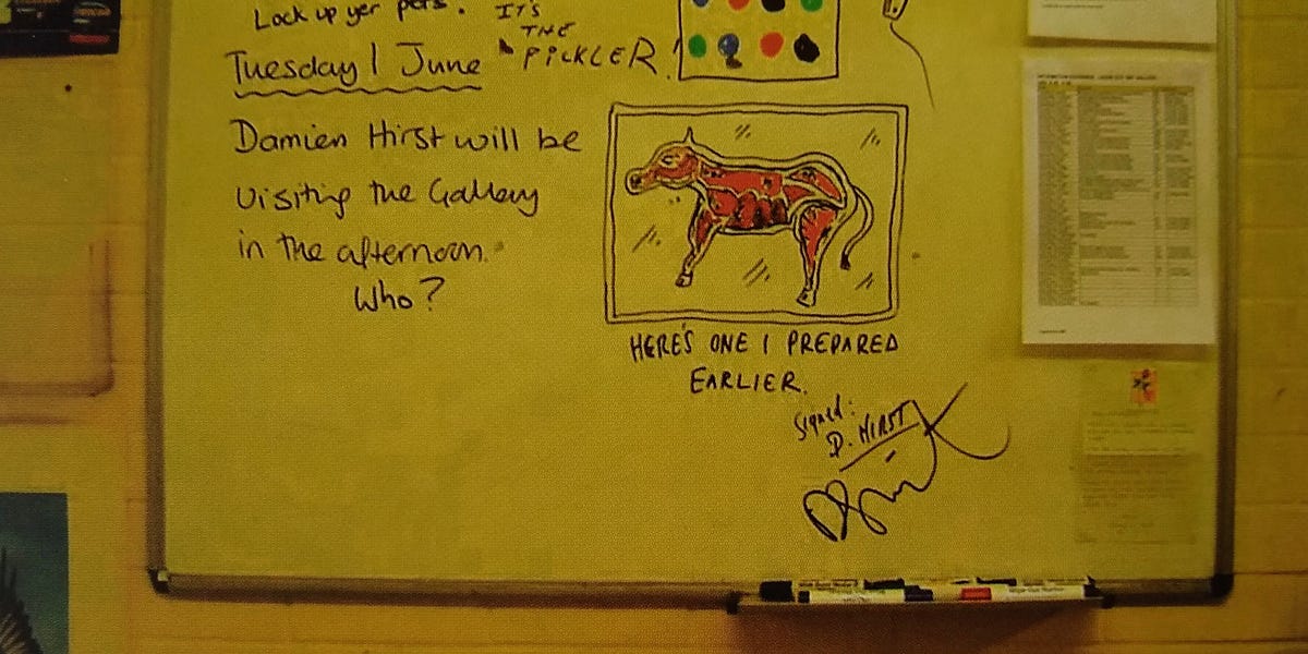 Damien Hirst - furtho’s messages