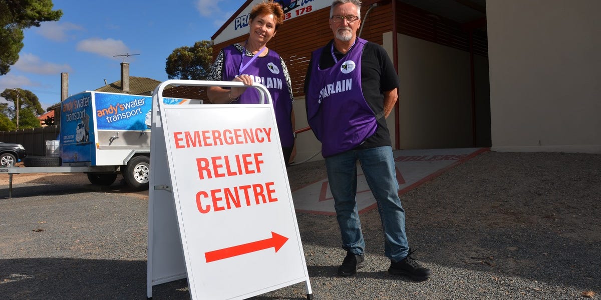Flood relief centre opens in Murray Bridge