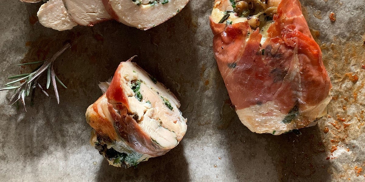 Porchetta, but it's chicken. - Jill Dupleix Eats
