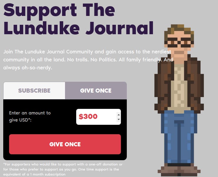 What would you do if you owned Lunduke for one hour?