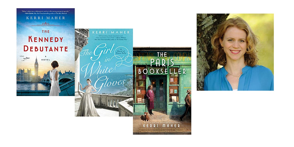 An Author and Her Books, Kerri Maher - by Gayla Gray