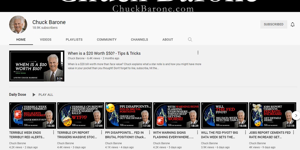 Just A Heads Up... From Greg M - by Gregory Mannarino