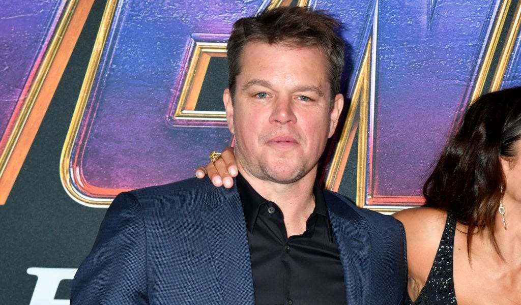 Dingus of the Week: Matt Damon - by lyz - Men Yell at Me