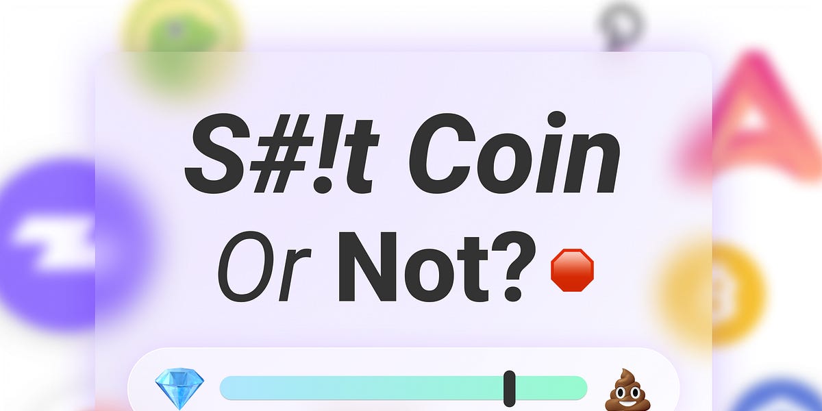 Intro To the Weekly S#!t Post - by S#!tCoinoor