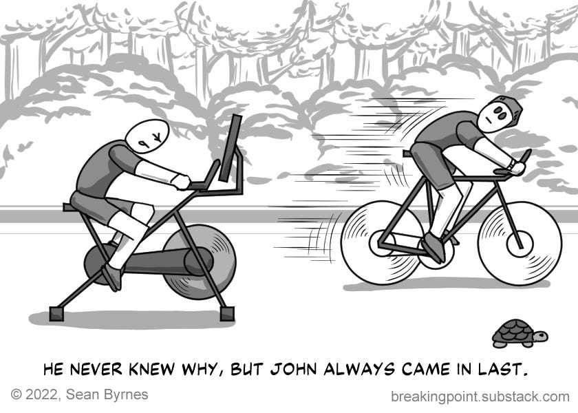 Don’t Confuse Motion with Progress - by Sean Byrnes