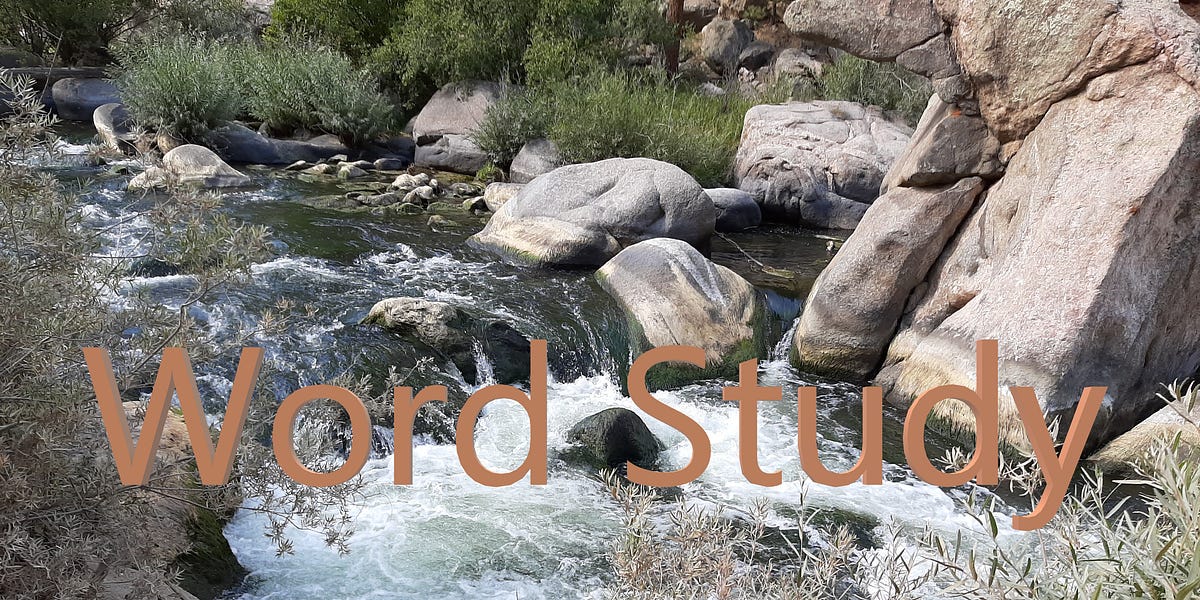 Word Study Process - by Karen Hoffman