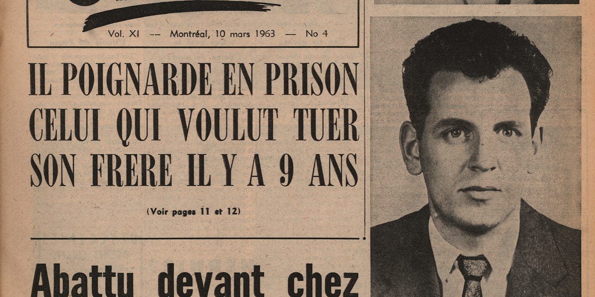 Puisqu'il aime les mascarades : Pour Marcotte, la cagoule du pendu ...