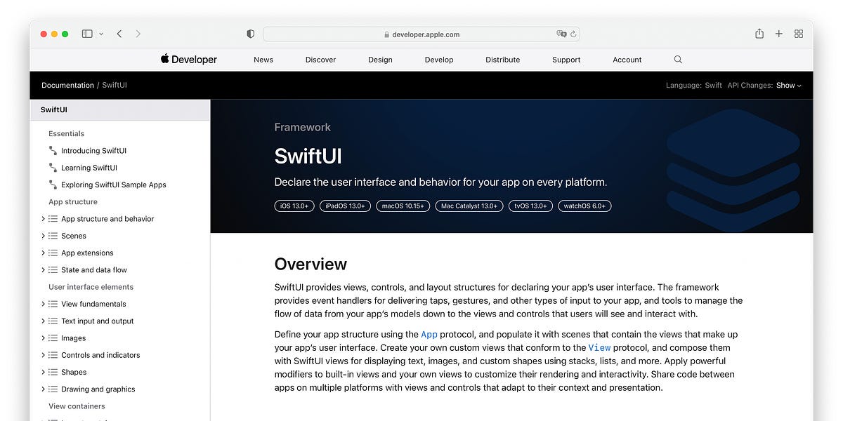 SwiftUI 專欄 #6 文件工具與網站 - 13 報