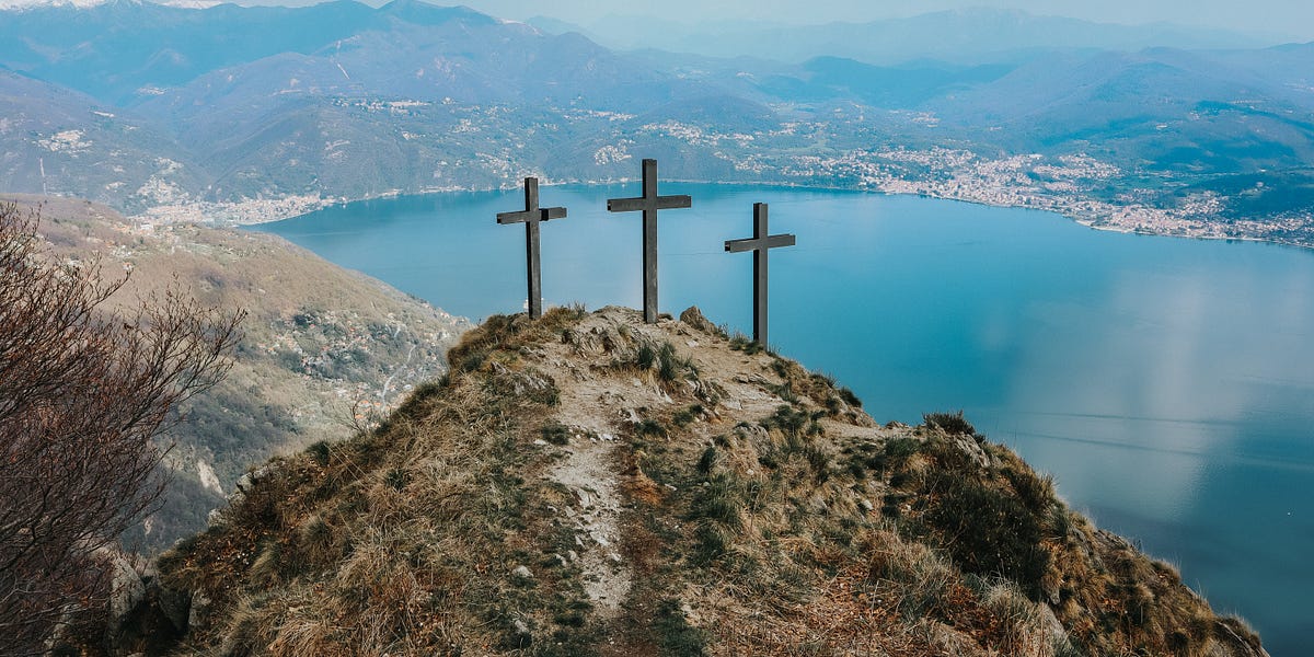 The Man on the middle cross said I could come.