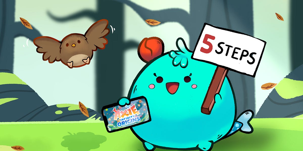Desafio "5 Passos para Começar no Axie"!