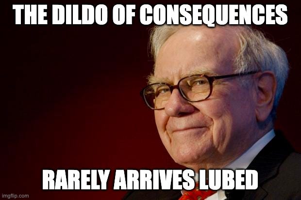 the dildo of consequences - by Scott Phillips