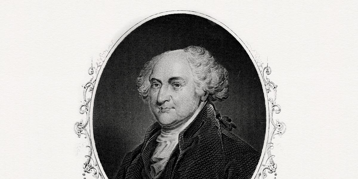 On November 1 1800 John Adams Moves into the White House