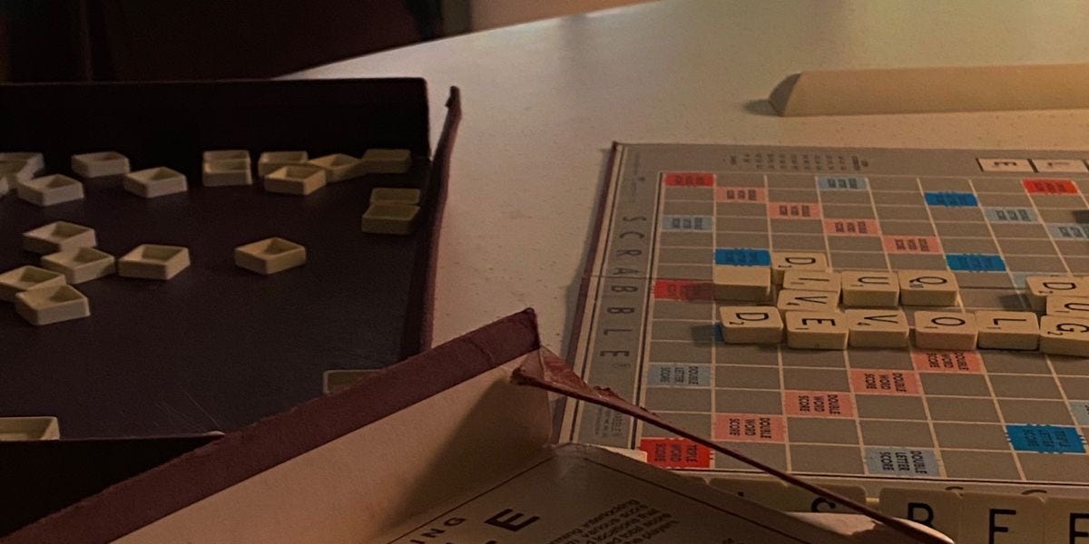 scrabble - eight - by ziya r. haji