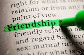 First up is the word: friendship - by Harry Blatterer