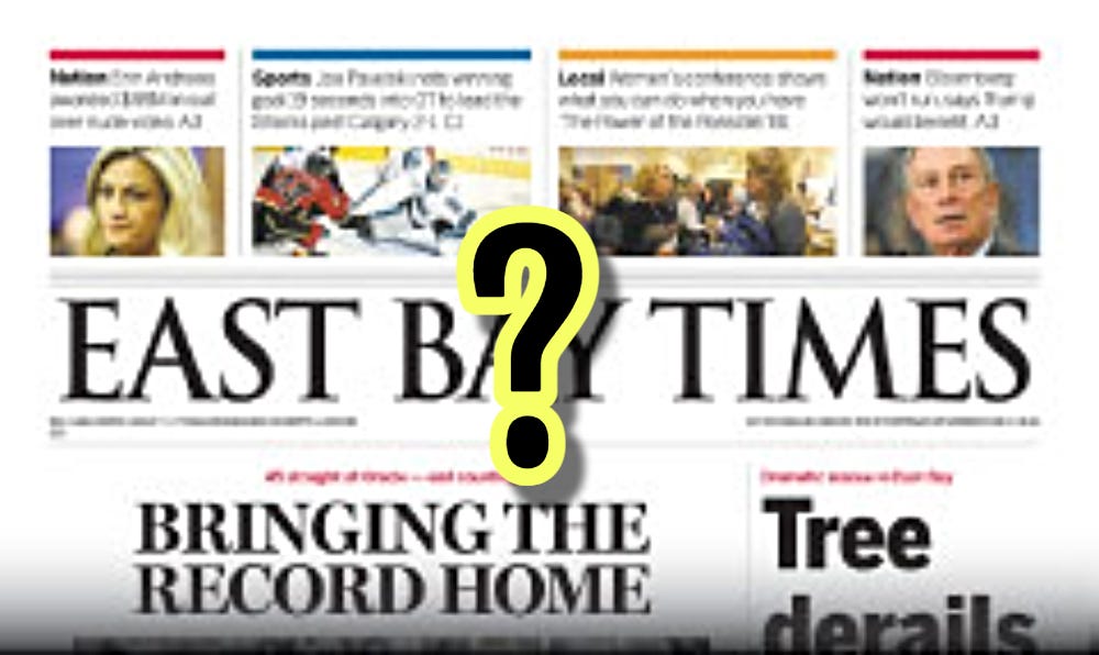 Why does the East Bay Times (Daniel Borenstein) bother endorsing ...