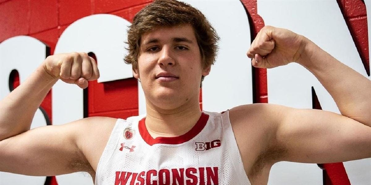 Wisconsin basketball makes the top four for 2023 C Gus Yalden