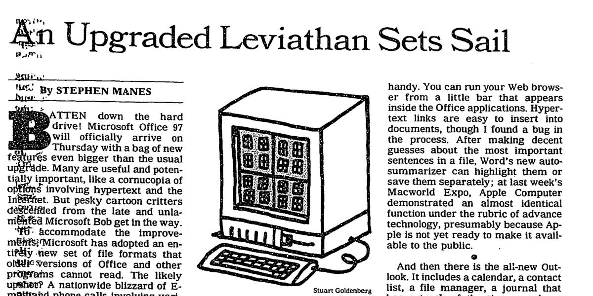 045. Incompatible Files, Slipping, Office 97 RTM