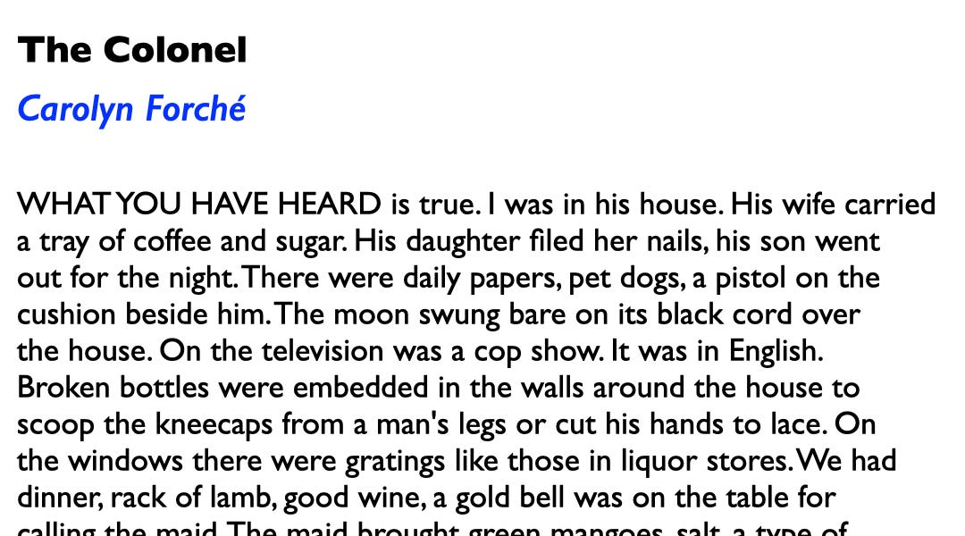 The Colonel - by aranya - Poetly