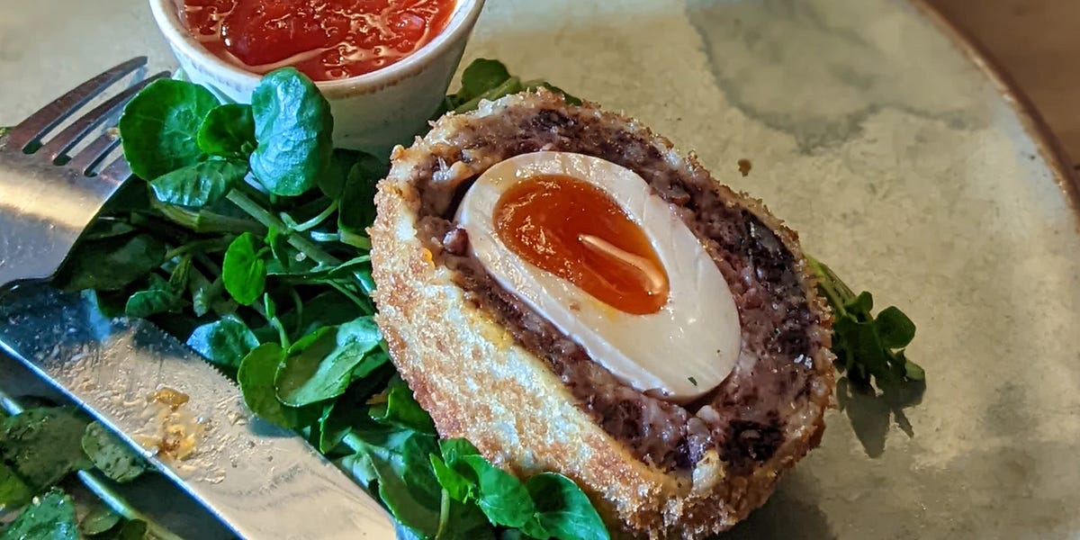 The triumph of the Scotch egg - by Guy Walters