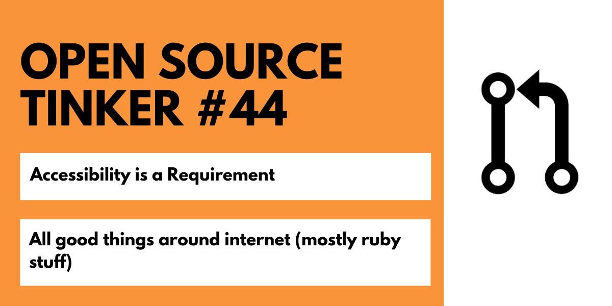 Open Source Tinker #44 - by Prikesh Savla