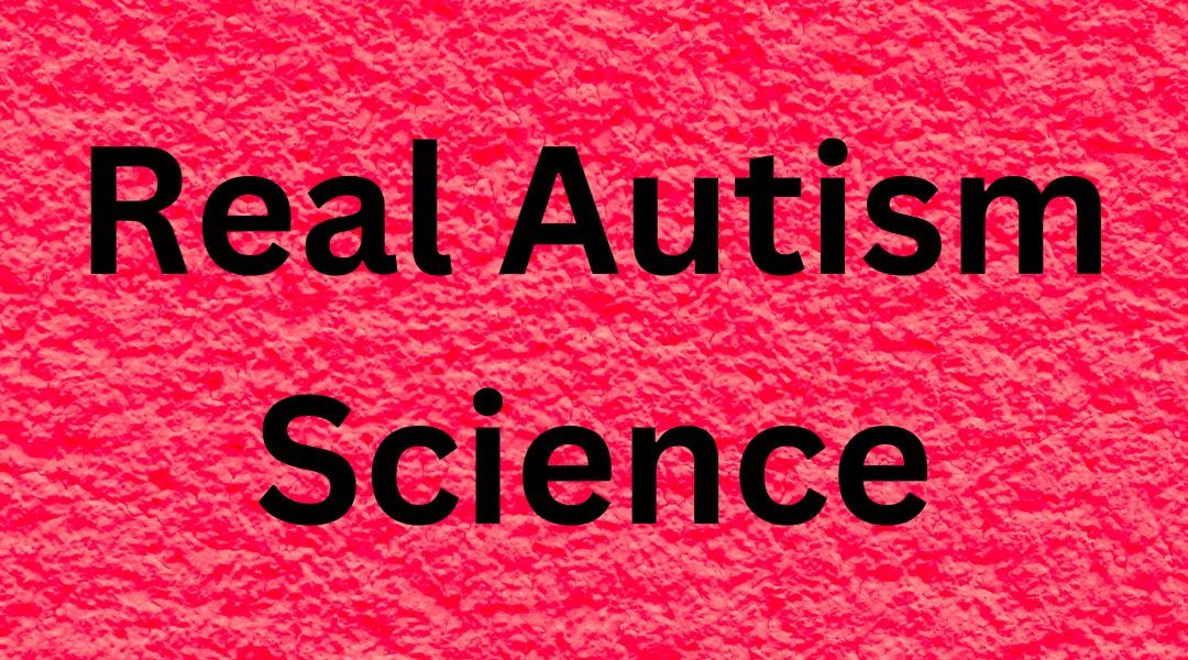 Real Autism Science - Lies are Unbekoming