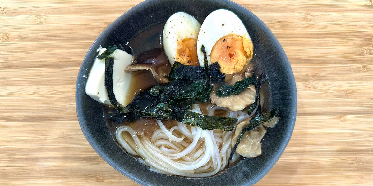 Quick & Easy Shiitake Ramen - by Conor Mac