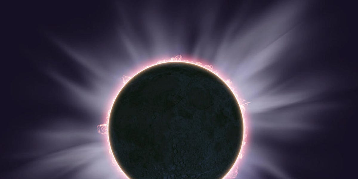 Solar Eclipse - by Sandy Russell Jones