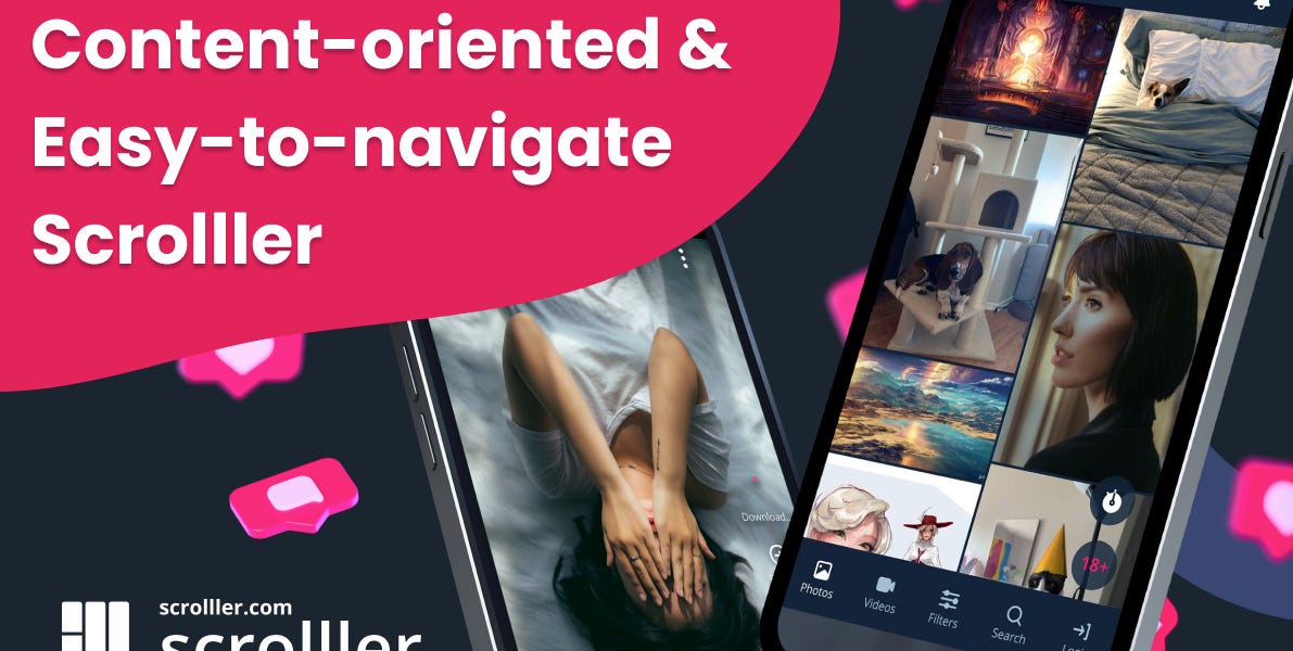 ️ Clean, 🏕 Simple, 🎥 Content-oriented & 🧭 Easy-to-navigate Scrolller