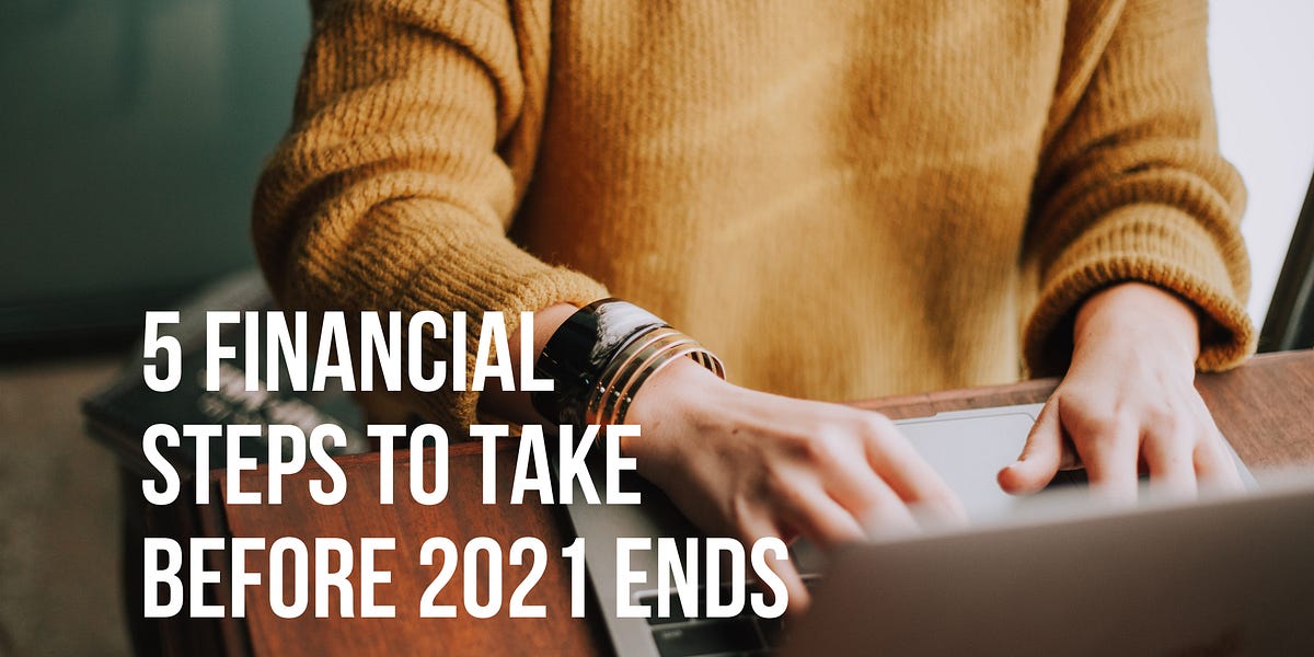 The 5 Financial Steps to Take Before Year End