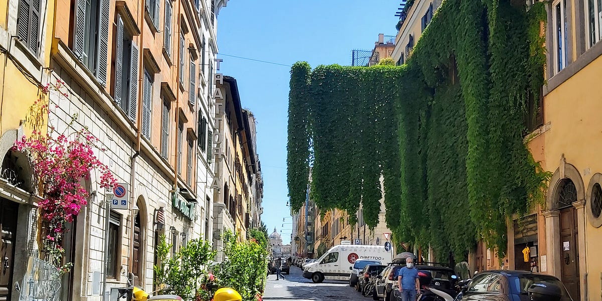 Walking around Rione Monti, the radical chic area of Rome