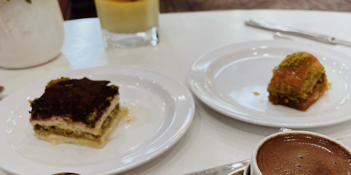 Turkish Coffee Break - by Maya Oren