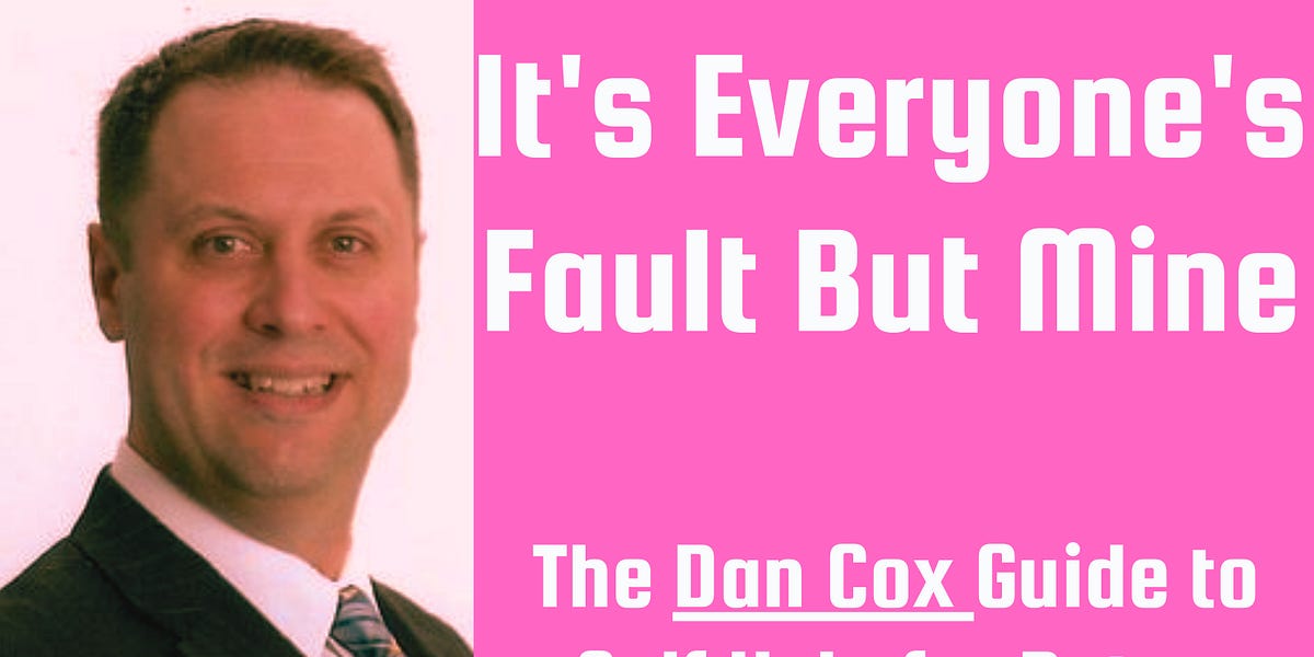 Dan Cox Still Accepts No Blame - by Brian Griffiths