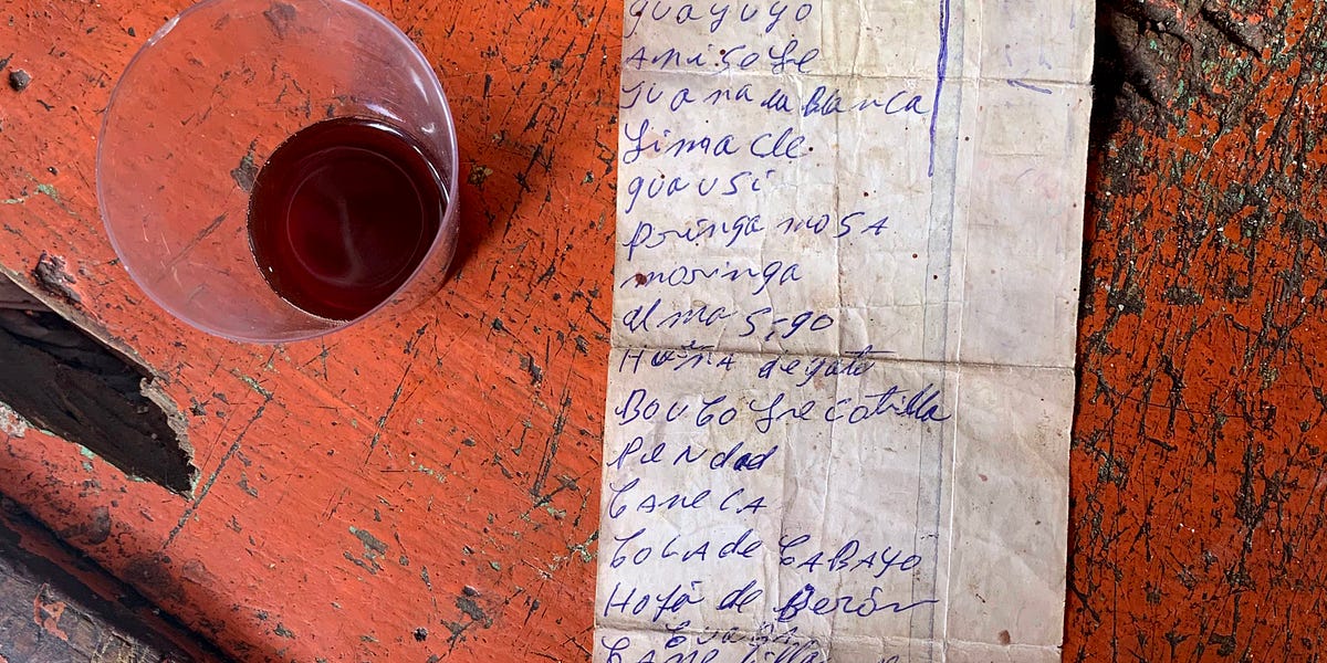 The Taino Origins of Mamajuana - by Nicholas Gill