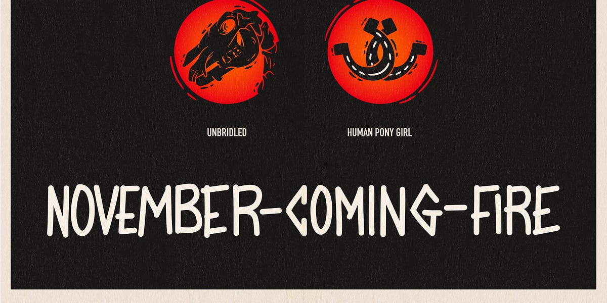 Samhain's November-Coming-Fire Art Post