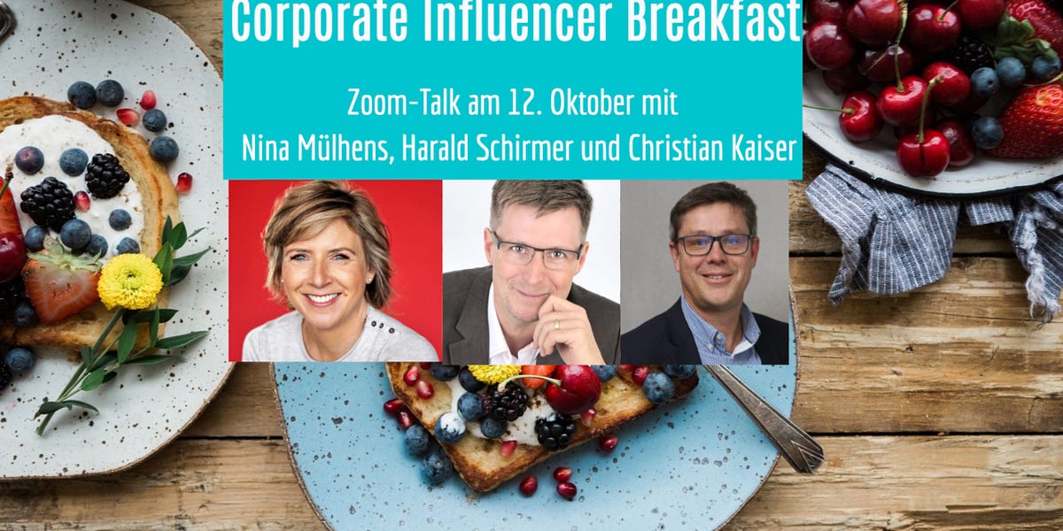 Corporate Influencer Breakfast: Lernen - by Klaus Eck