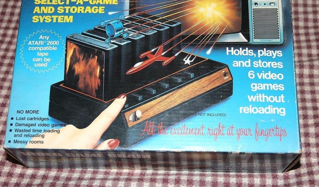 Atari 2600 Video Game Brain - by Paul Lefebvre